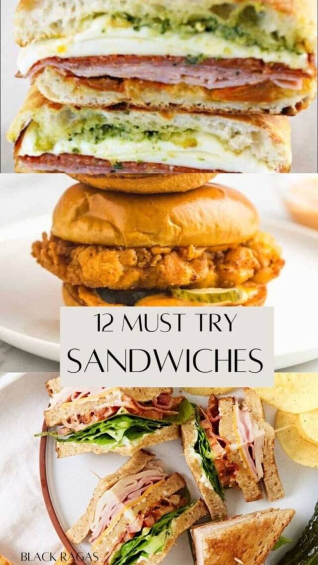 26 Sandwich Recipes That Are Irresistible - Black Ragas